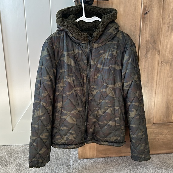 Sanctuary | Jackets & Coats | Sanctuary Camo Reversible Jacket | Poshmark